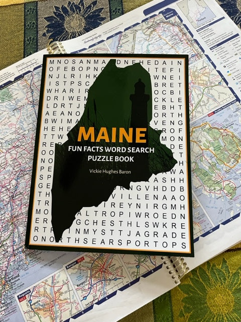 Fun Facts 1 - Maine Word Search – THE OLD BLUEBERRY FARM